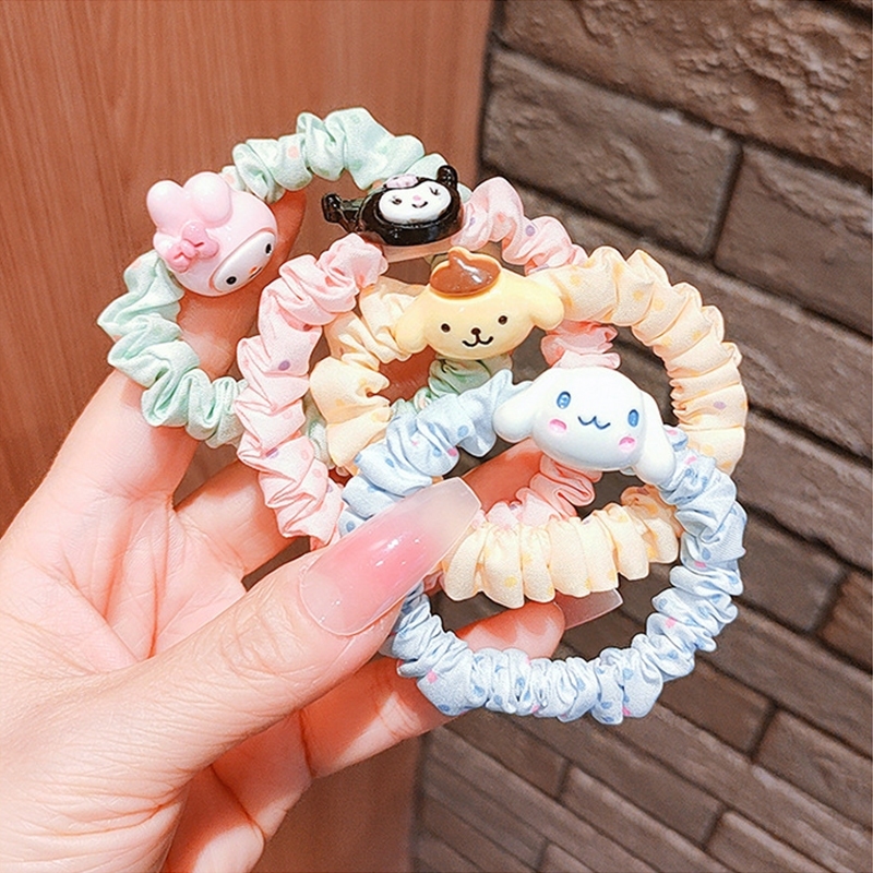 Jual Ikat Rambut Tali Karet Elastis Korea Style Isi 5pc Model Coke ...