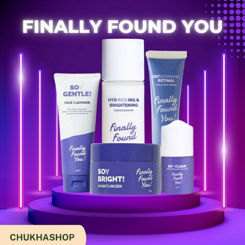 Jual FFY Finally Soy Bright Moisturizer | Rice Brightening Booster ...