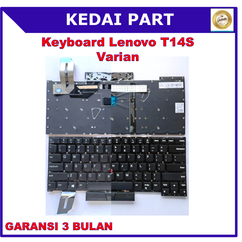Jual Keyboard Lenovo Thinkpad T14s Gen1 Gen 1 1st Gen 2020 20T0 20T1 ...