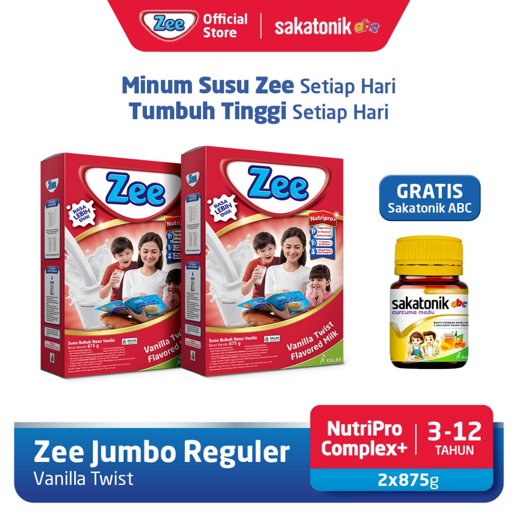 Jual Zee Reguler Jumbo Swizz Chocolate Milk 875g (2 Pcs) Free Sakatonik ...