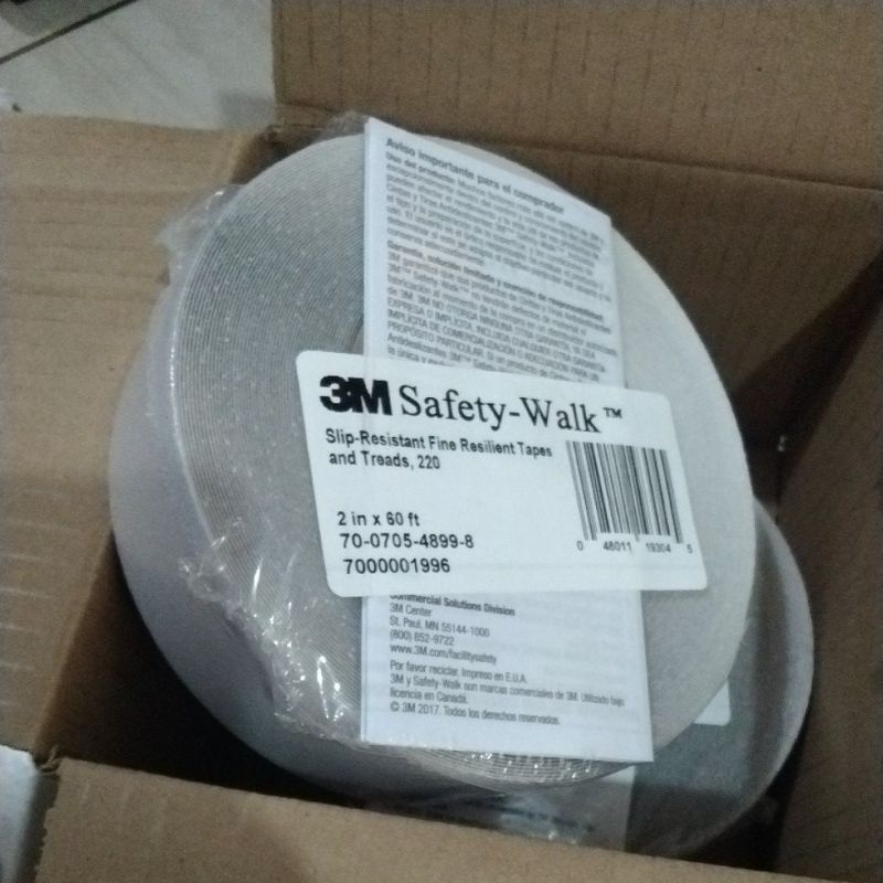 Jual Safety walk 3M Transparan 220 Anti Slip Tangga - Anti Licin Lantai - Ukuran 5Cm x 18 meter ...