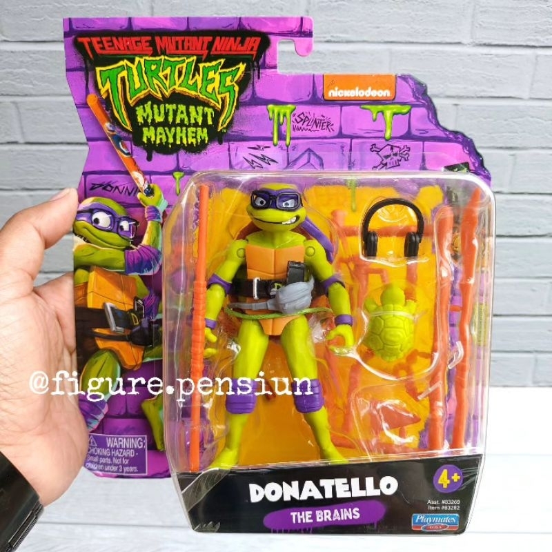 Jual PLAYMATES TMNT MOVIE BASIC DONATELLO THE BRAINS TEENAGE MUTANT ...