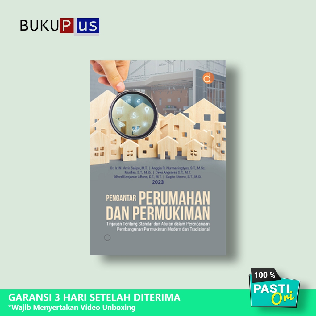 Jual Buku Pengantar Perumahan dan Permukiman Tinjauan tentang Standar ...