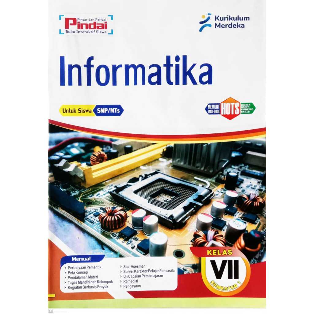 Jual Buku LKS Informatika Kelas 7 SMP/MTs kurikulum Merdeka Semester 1 | Shopee Indonesia