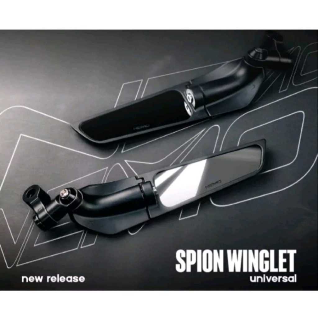 Jual SPION WINGLET UNIVERSALL / SPION MODEL RIZOMA MOTOR MATIC, MIO ...