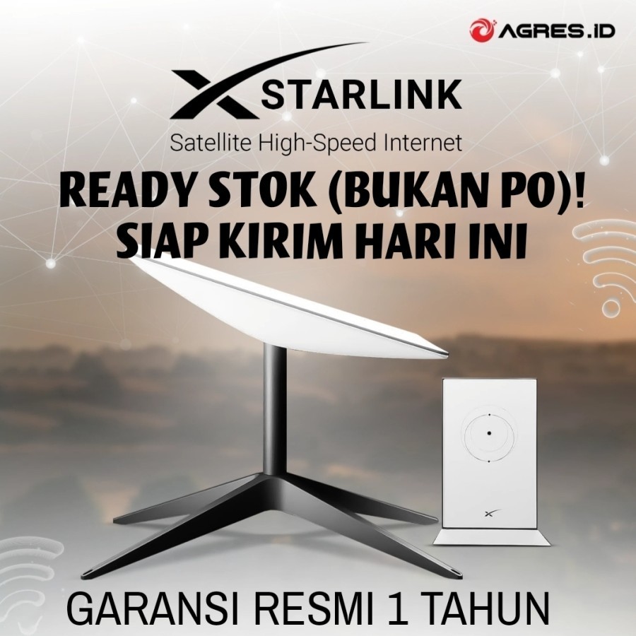 Jual STARLINK STANDARD INTERNET KIT SATELLITE ANTENNA & WIFI ROUTER KIT ...