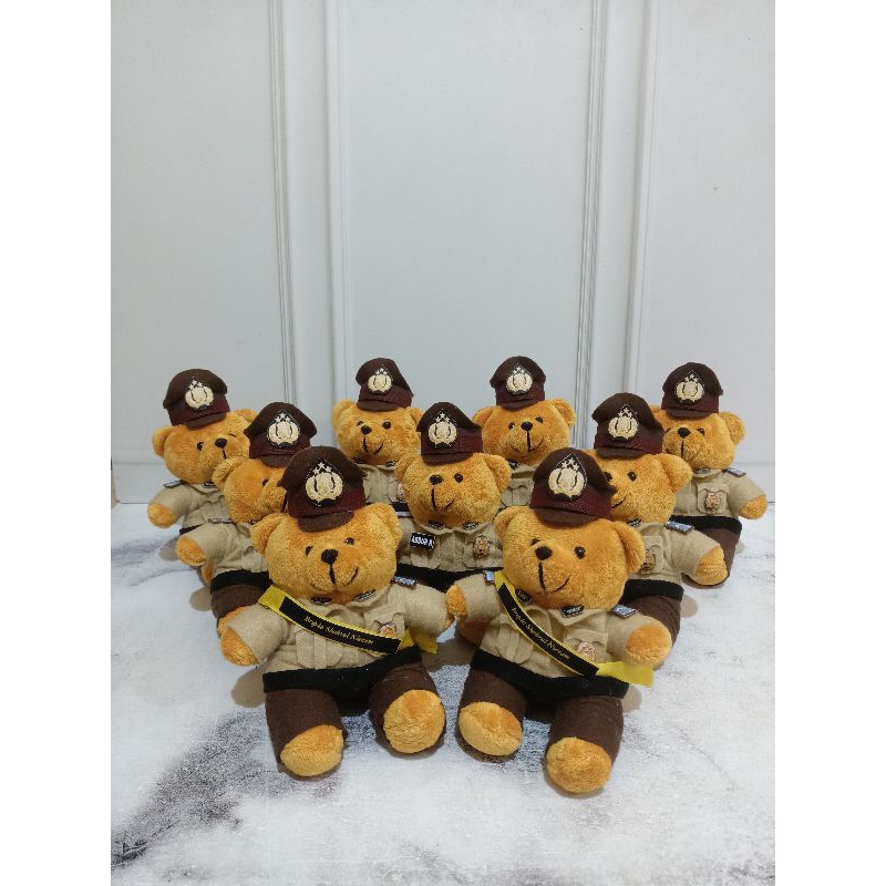 Jual BONEKA PROFESI POLISI/ BONEKA POLISI/ BONEKA WISUDA/ BONEKA ...