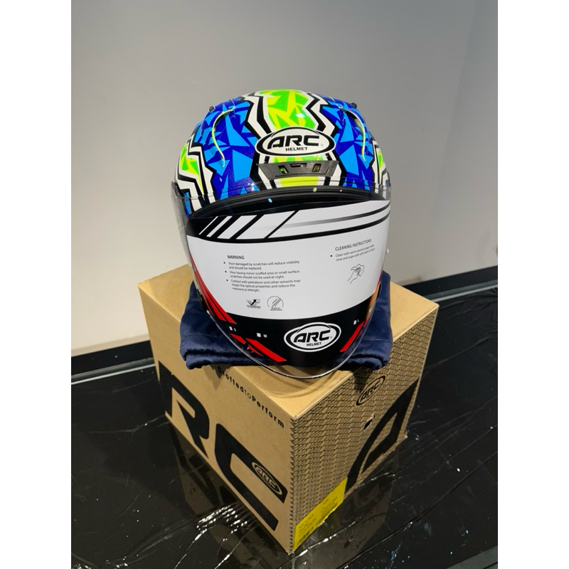 Jual HELM ARC XR MOTIF LAGUNA GREENBUKAN TSR ATAU SCOOT - HELMET HALF ...