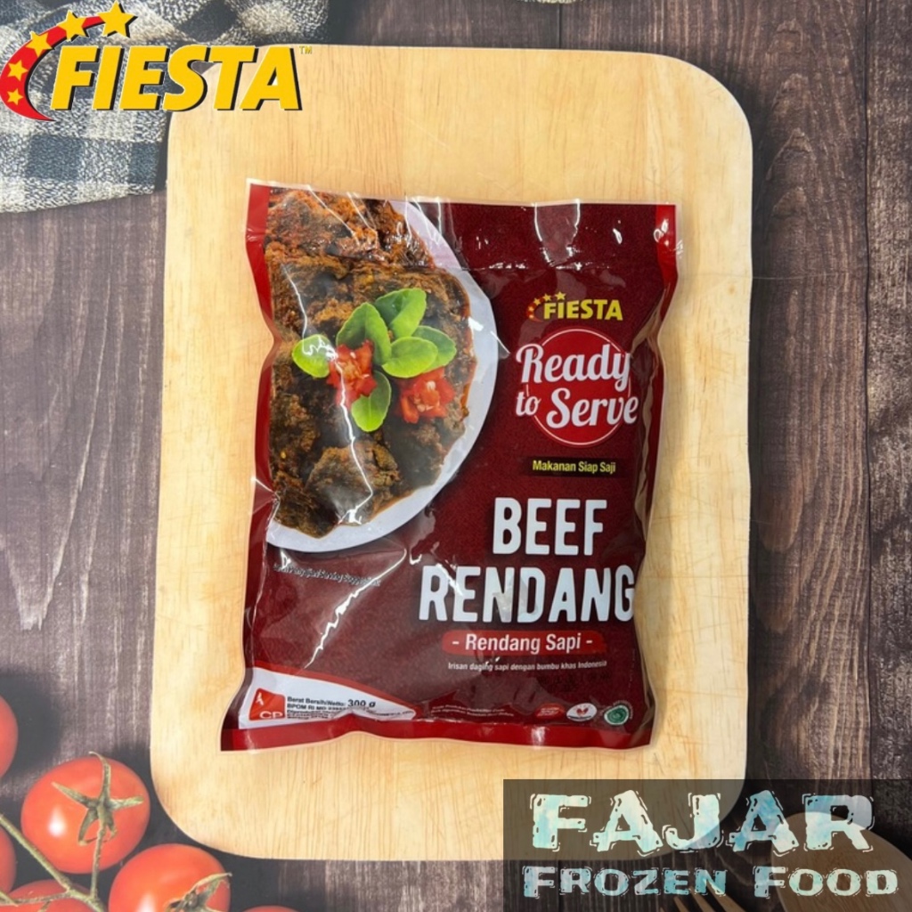 Jual FIESTA READY TO SERVE BEEF RENDANG 300GR | Shopee Indonesia