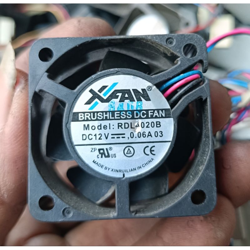 Jual KİPAS FAN DC 4X4 12V 0.06A TEBAL 2CM | Shopee Indonesia