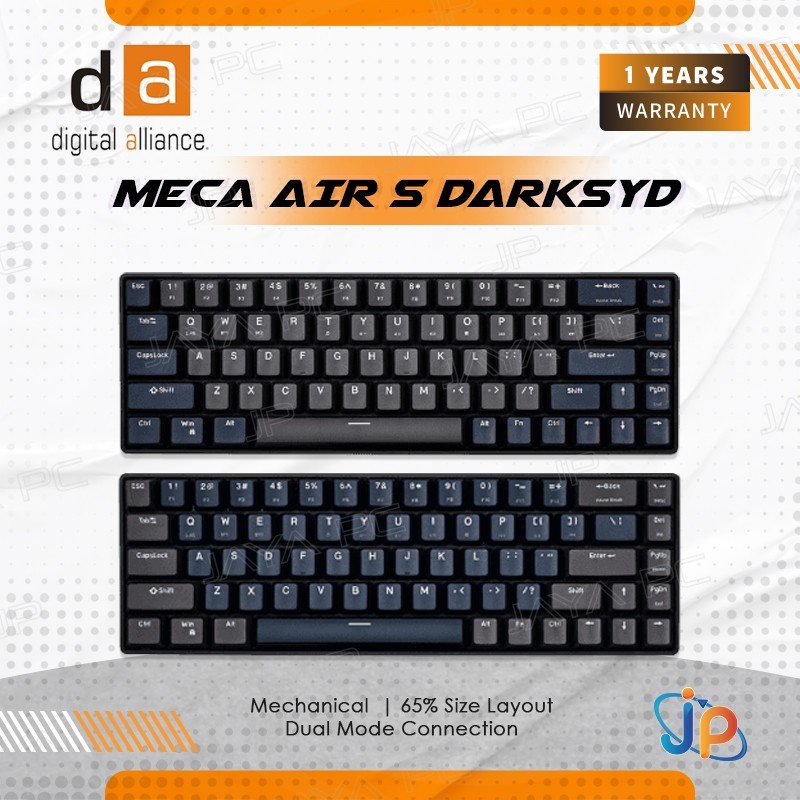 Jual Digital Alliance Meca Air S Darksyd 65% - Wireless Mechanical ...