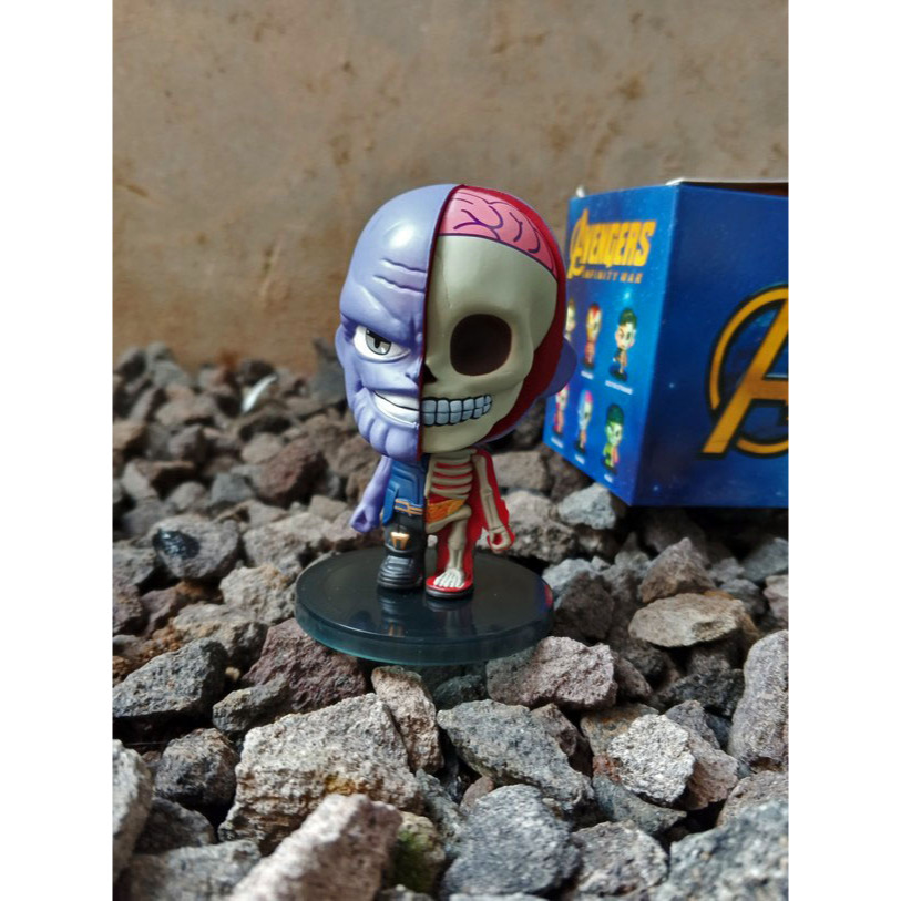 Jual action figure marvel skeleton hulk thanos kapten america | Shopee ...
