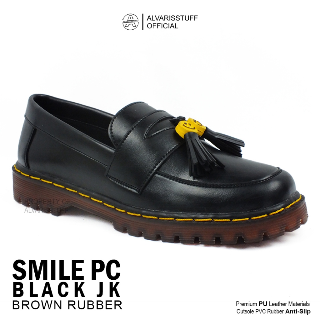 Jual Alvarisstuff - Rey Smile V2 Sepatu Penny Loafers Unisex | Shopee ...