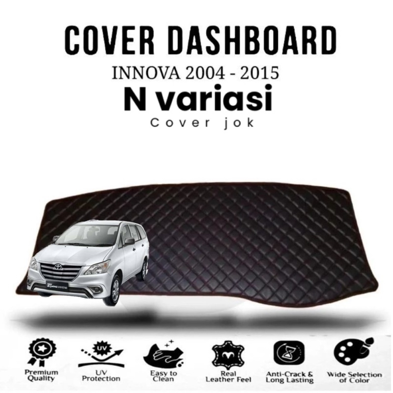 Jual Cover Dashboard Pelindung Dashboard toyota Innova Barong/old 2004 ...