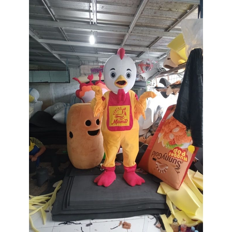 Jual Kostum mascot ayam kuning | Shopee Indonesia
