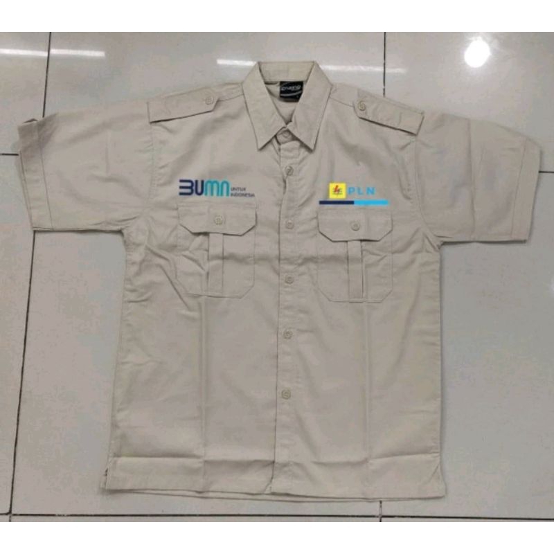 Jual Kemeja PLN seragam BUMN PLN baju kerja PLN hem PLN pdh PLN pdl ...