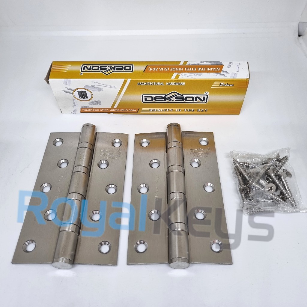 Jual Engsel Pintu 5 Inch Hinge Dekkson ESS DL 5X3X3MM 4BB SSS Hinge ...