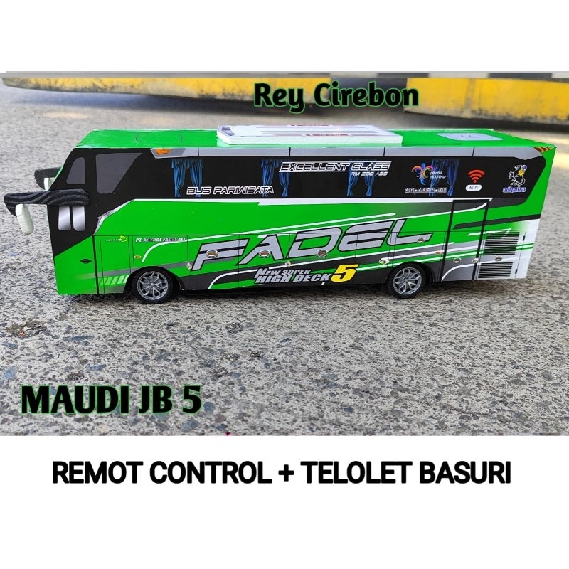 Jual BUS BASURI TELOLET REMOTE CONTROL MAUDI JB 5 | Shopee Indonesia