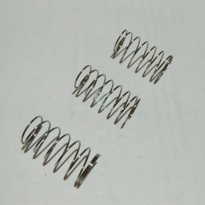 Jual Per Spring Tekan 0,8/0,7mm Stainless Panjang 3cm | Shopee Indonesia