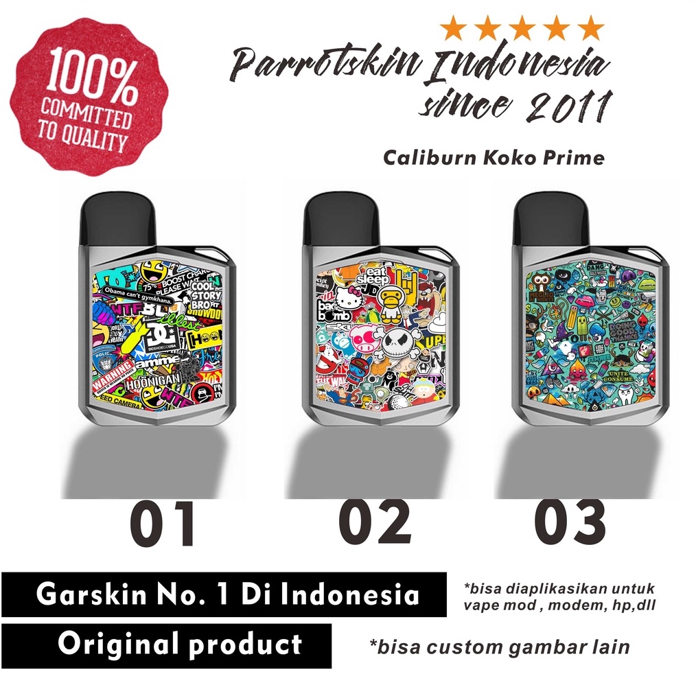 Jual PROMO MENARIK Garskin Caliburn Koko Prime Gundam edition Sticker ...