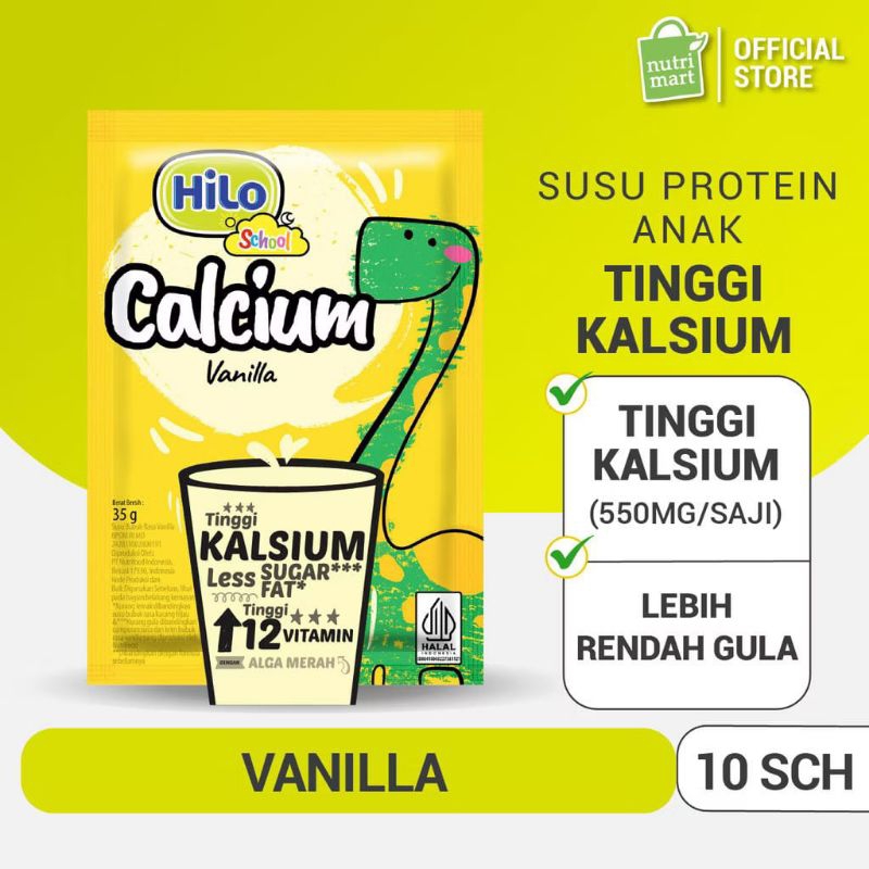 Jual HiLo School Vanilla 10 Sachet ( 10 x 27gr ) - Susu Anak Tinggi ...