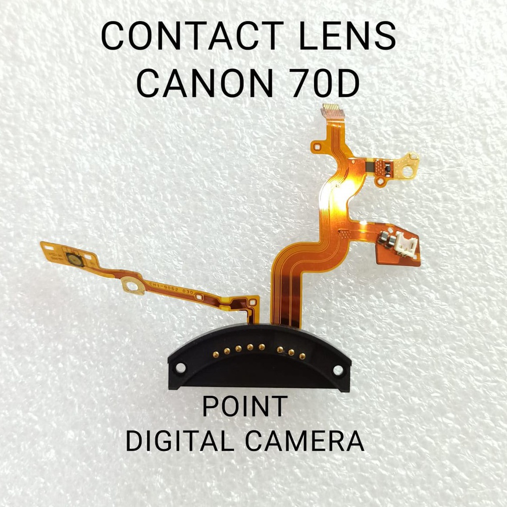 Jual SEGERA BELI flex pin conector lensa Canon 7D contact lens | Shopee ...