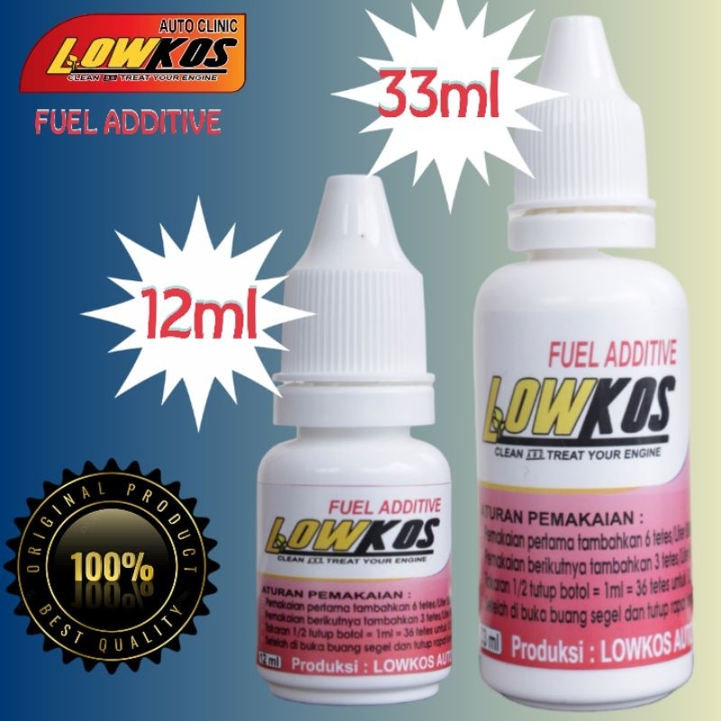 Jual LOWKOS Fuel Additive Penghemat BBM Motor dan Mobil Bensin dan ...