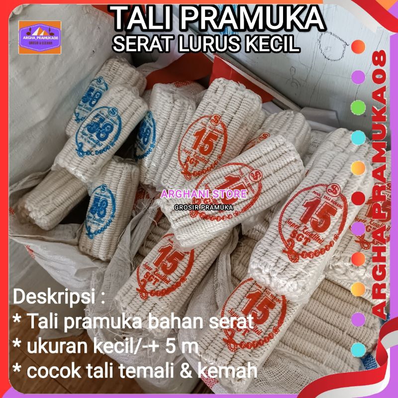 Jual Tali Pramuka Serat Lurus Kecil | Shopee Indonesia