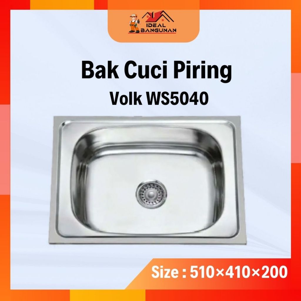Jual [READY] BAK CUCI PIRING VOLK 50 X 40 X 16 CM | KITCHEN SINK ...