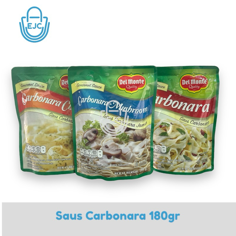 Jual Delmonte Saus Carbonara Original Carbonara Cheese Carbonara Jamur ...