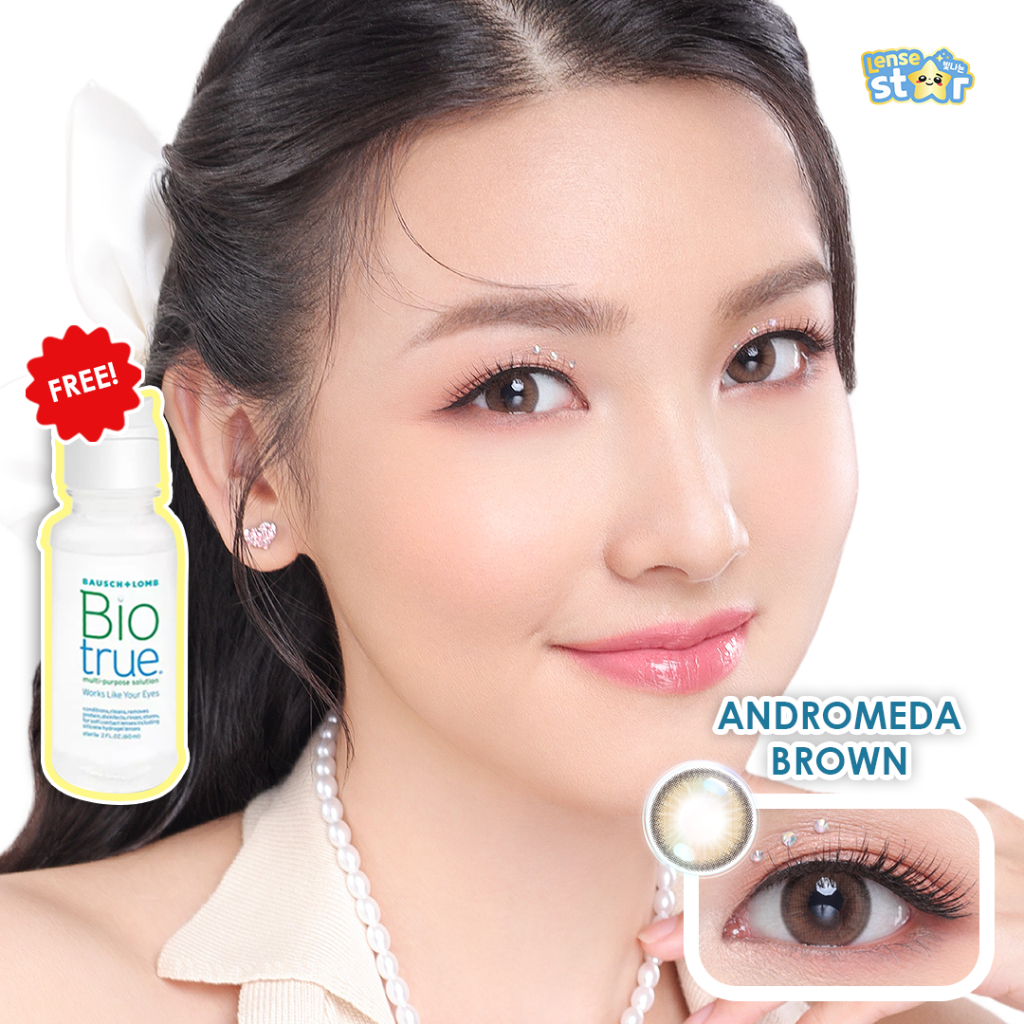 Jual Lense Star Soflen Minus Andromeda Brown Normal, -0.50 s/d -10.00 ...