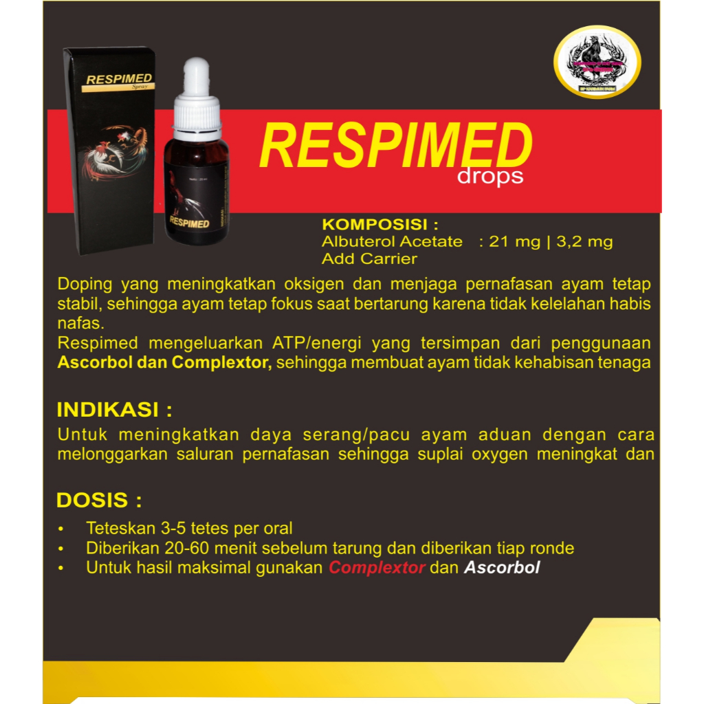 Jual Respimed Premium energy development pemulihan energi, stamina dan ...