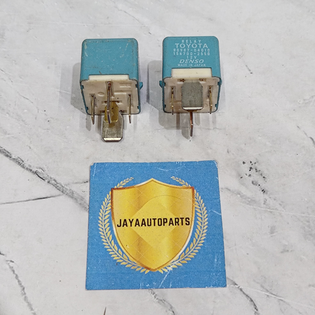 Jual Relay Toyota 90987-04010 Denso 156700-2550 Kaki 5 12Volt Made In ...