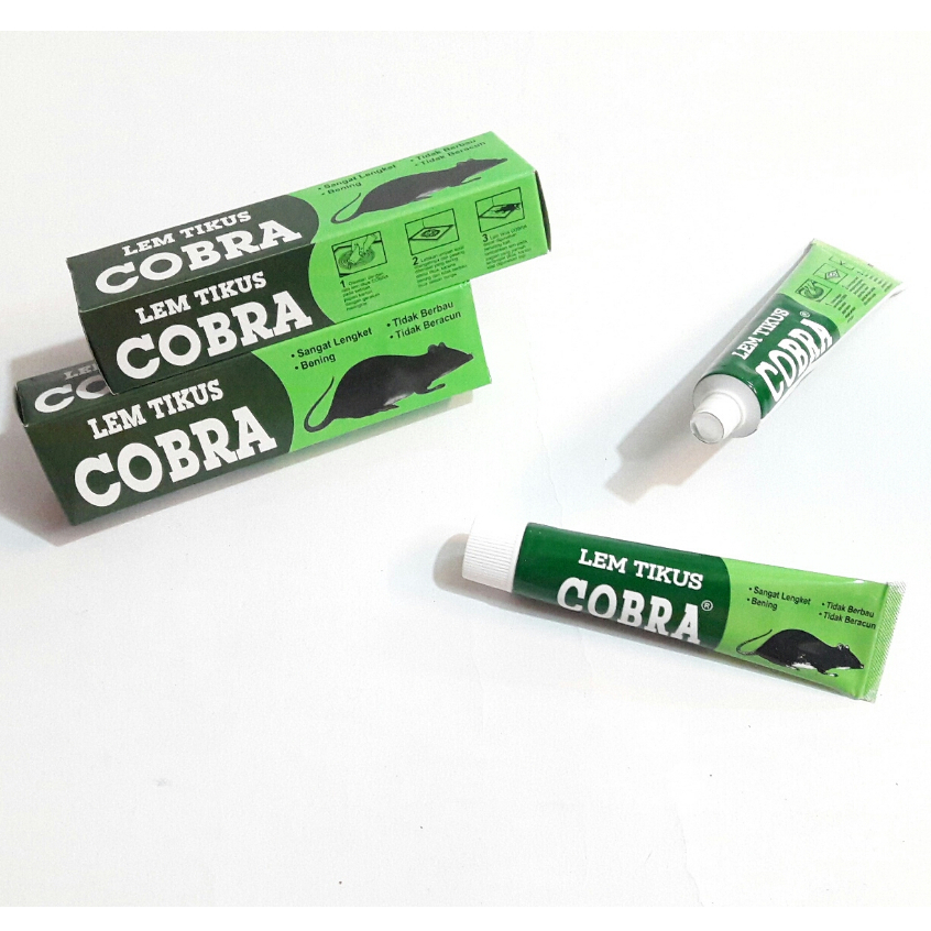 Jual LEM TIKUS COBRA - ORIGINAL- MGFT | Shopee Indonesia