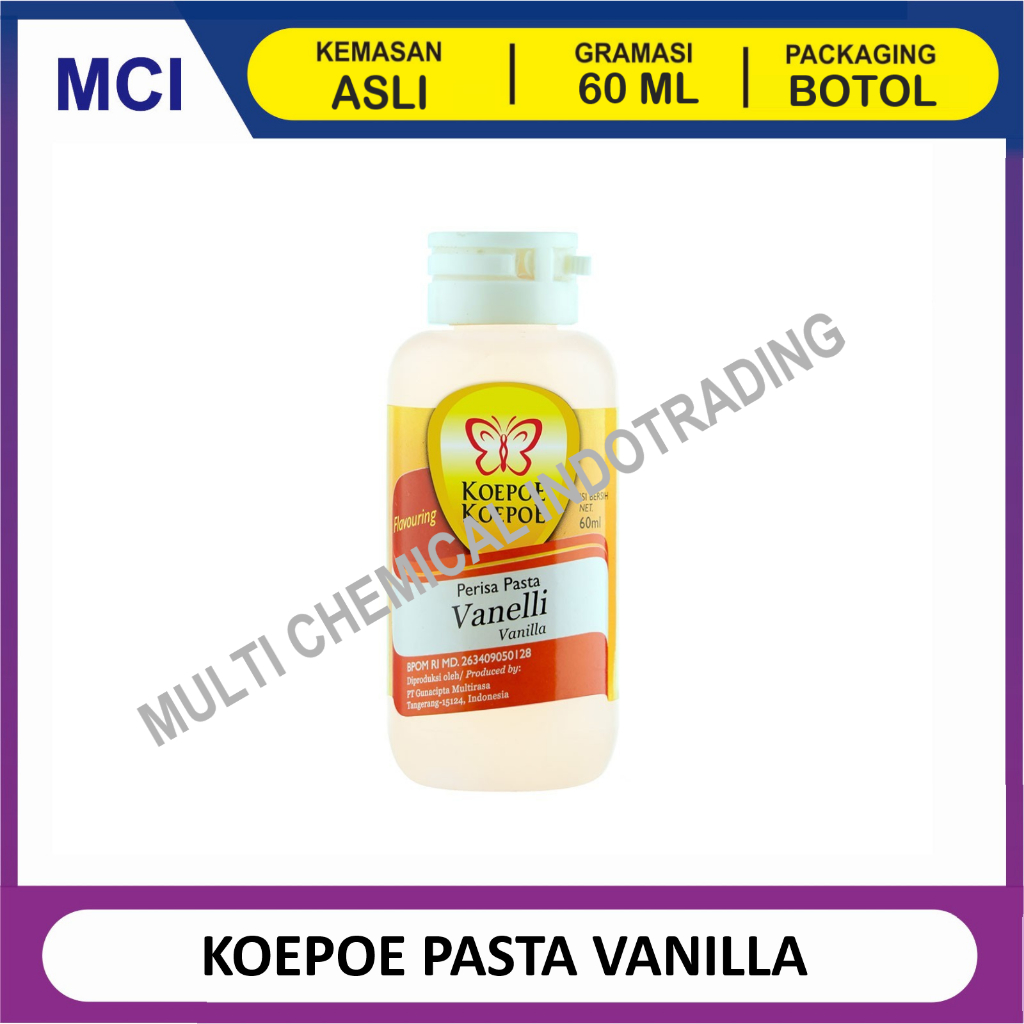 Jual KOEPOE KOEPOE PASTA VANILLA 60 ML / KUPU KUPU VANILLI | Shopee ...