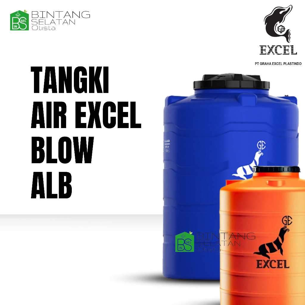 Jual TOREN EXCEL/ TANGKI AIR / PENAMPUNGAN AIR EXCEL ALB 300 - 2000 ...