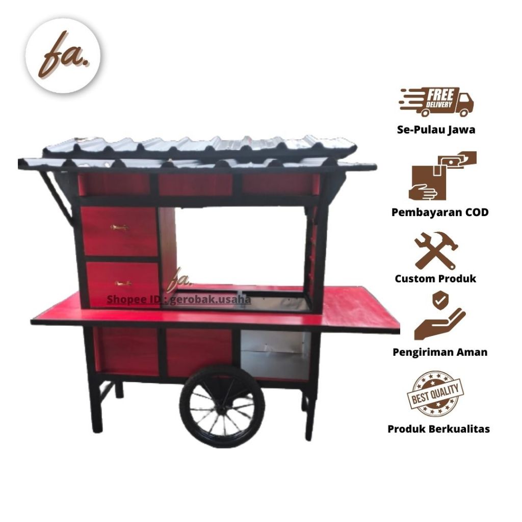 Jual Gerobak Mie Ayam | Shopee Indonesia