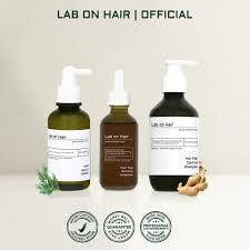Jual Lab On Hair series Anti Hair Fall Shampoo I Scalp Spray I Ampoule ...
