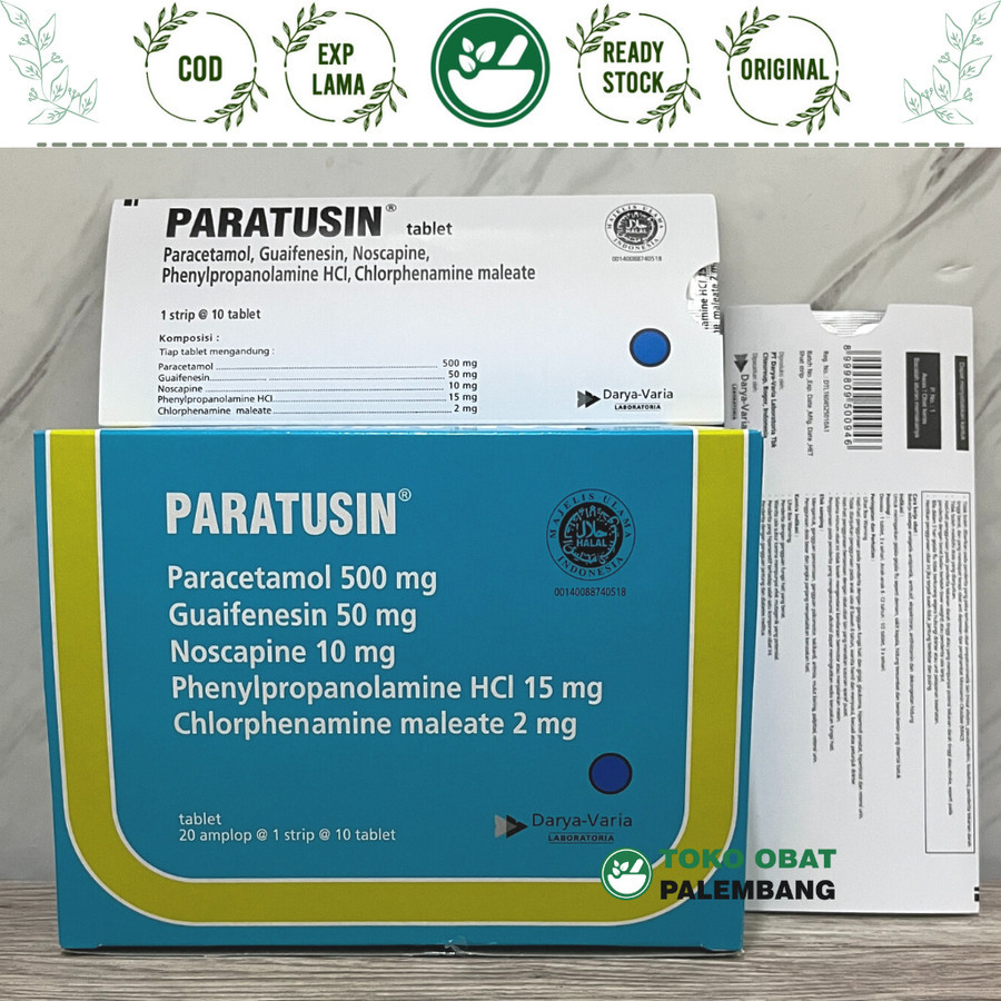 Jual PARATUSIN 10 TABLET 1 STRIP | Shopee Indonesia