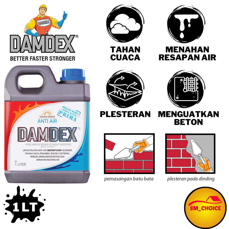 Jual DAMDEX CAMPURAN SEMEN MULTIFUNGSI 1KG DAMDEX OBAT COR 1 KG DAMDEX ...