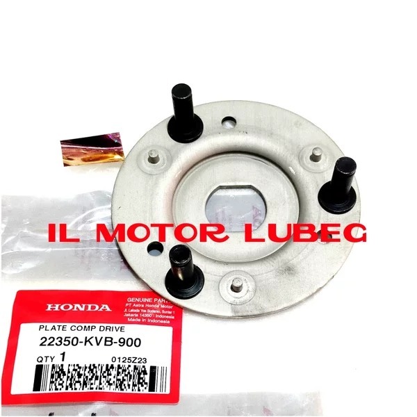 Jual PLAT PLATE COMP DRIVE DUDUKAN KAMPAS GANDA ORI ASLI HONDA VARIO CW ...
