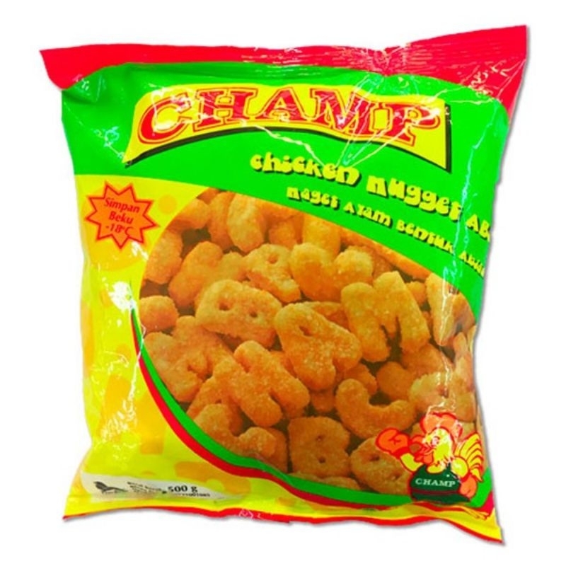 Jual champ chicken nugget ABC 450gr / naget ayam | Shopee Indonesia