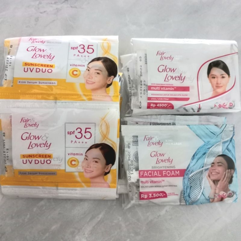 Jual Fair And Lovely Sachet | Fair and lovely Sunscreen - Fair and ...