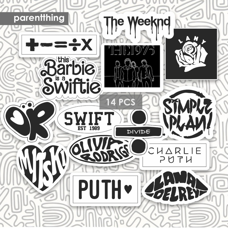 Jual Sticker The 1975 Simple plan Lany | Shopee Indonesia Jual Sticker The 1975 Simple plan Lany | Shopee Indonesia