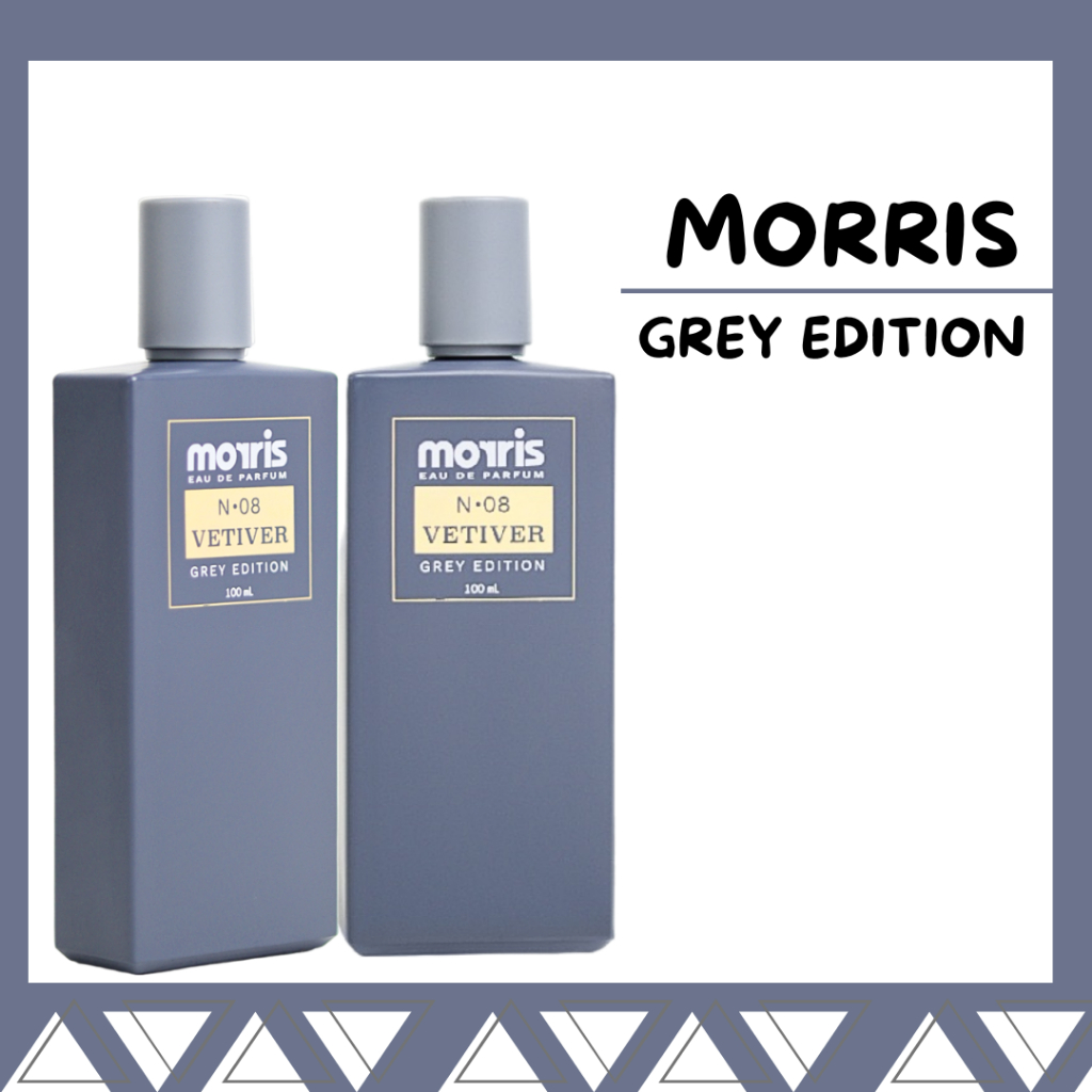 Jual Morris Eau De Parfum Grey Edition 100ml/Parfum Pria | Shopee Indonesia