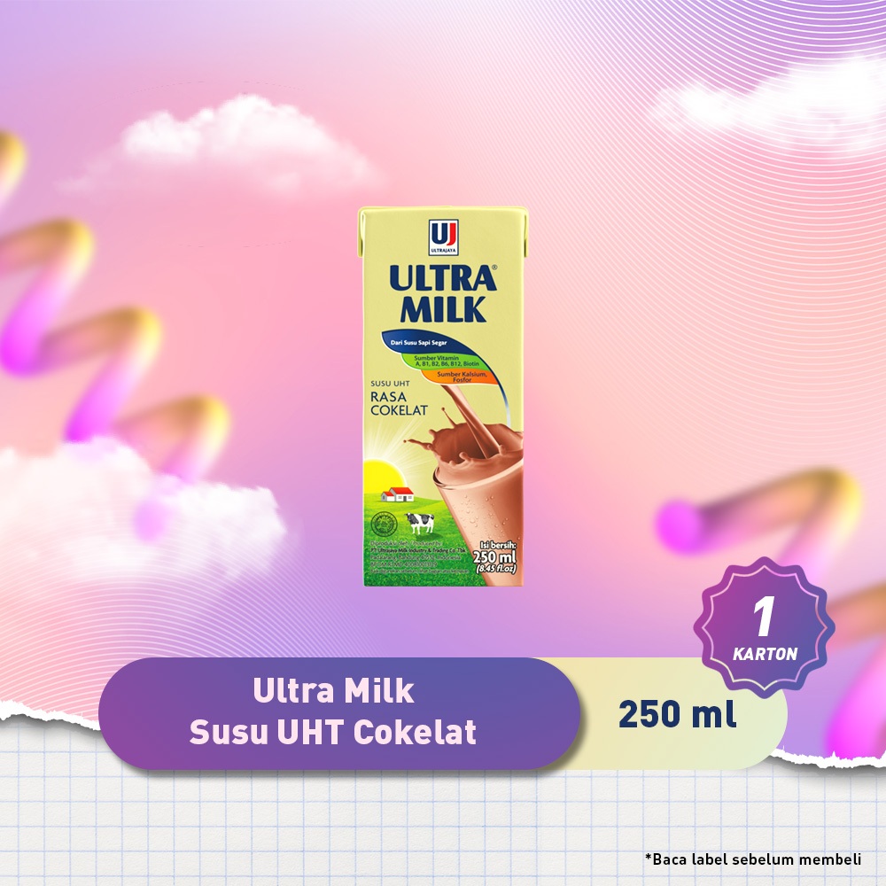 Jual Ultra Milk Chocolate 250 ml | Shopee Indonesia