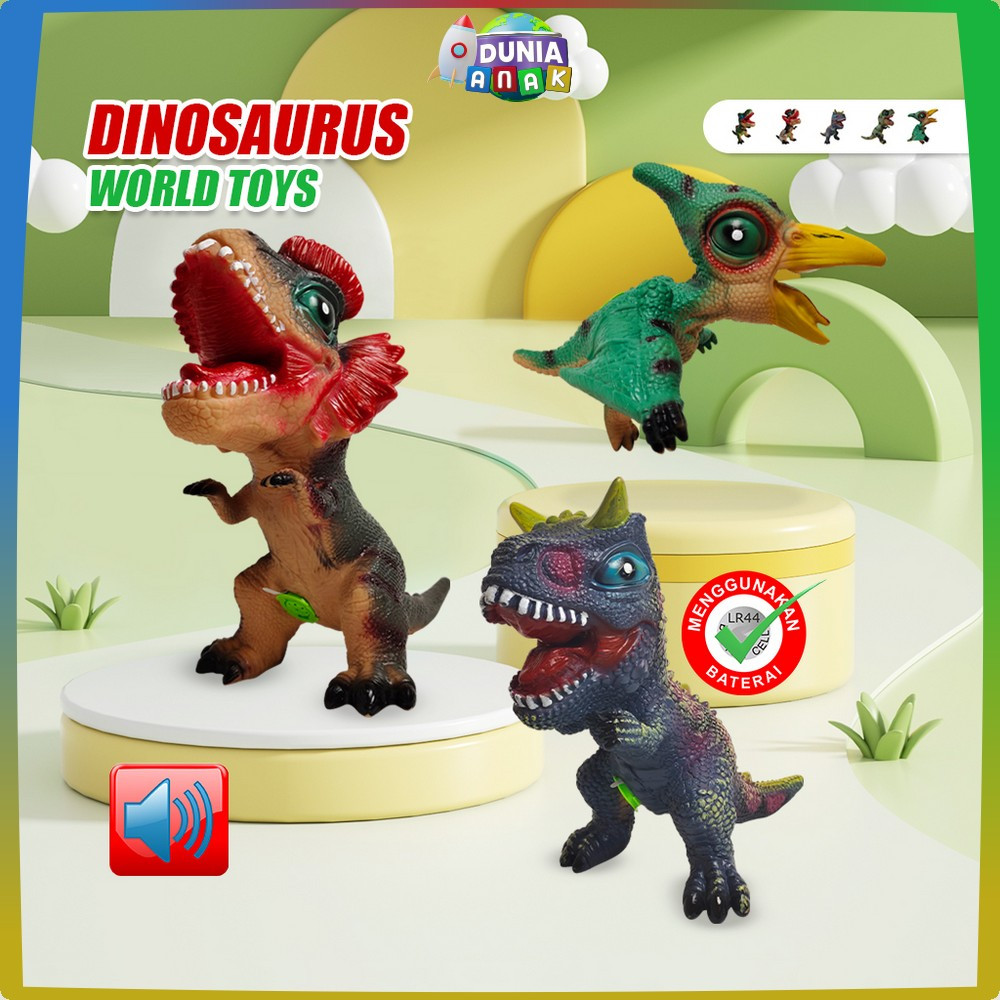 Jual Mainan Jurassic Dinosaurus Action Figures / Mainan Anak Dinosaurus ...