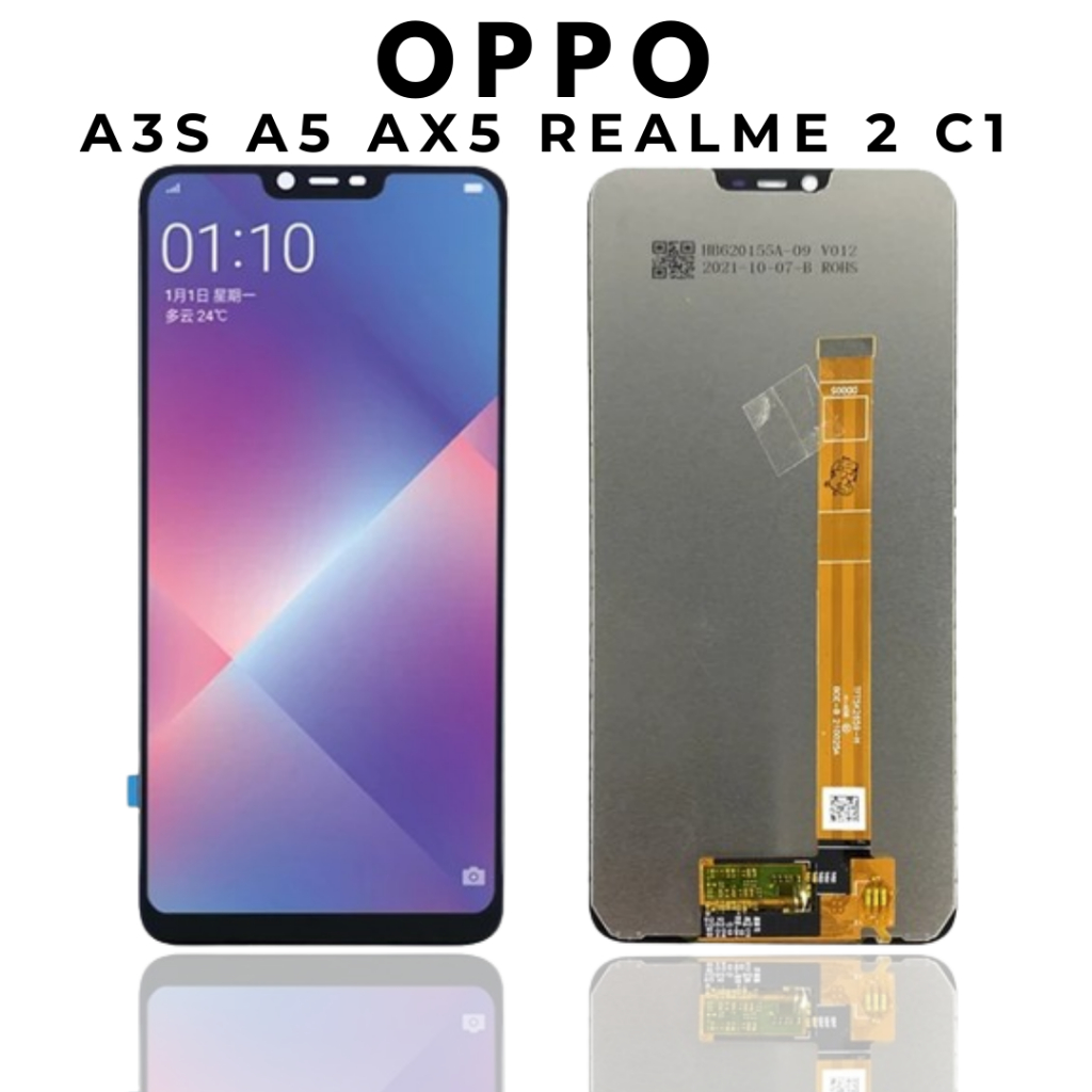 Jual [100% ORIGINAL] LCD OPPO A3S CPH1803 CPH1853 A5 AX5 RC1 2 GARANSI RESMI | Shopee Indonesia