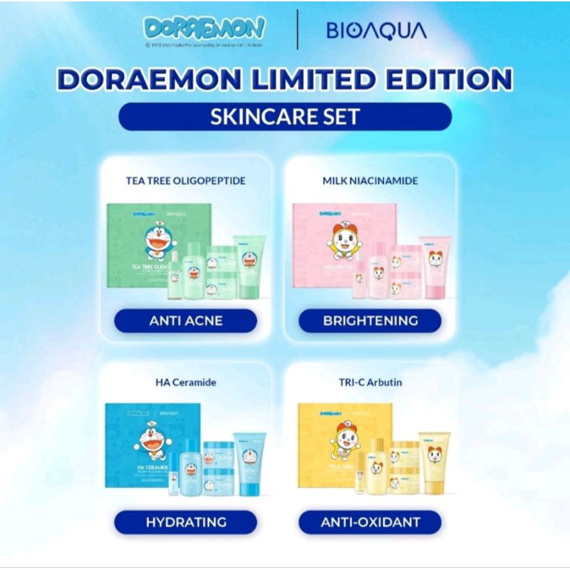 Jual Bioaqua x Doraemon Skincare Set Anak Paket 5pcs | Shopee Indonesia Jual Bioaqua x Doraemon Skincare Set Anak Paket 5pcs | Shopee Indonesia