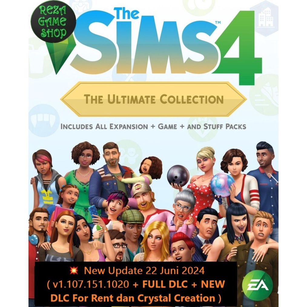 Jual KODE V99X The Sims 4 Complete Edition Versi Terbaru FULL Expansion ...